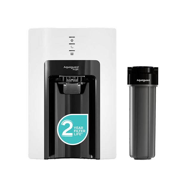 Eureka Forbes Aquaguard Sure Champ RO+UV 2X | 2 Year Filter Life | With ...